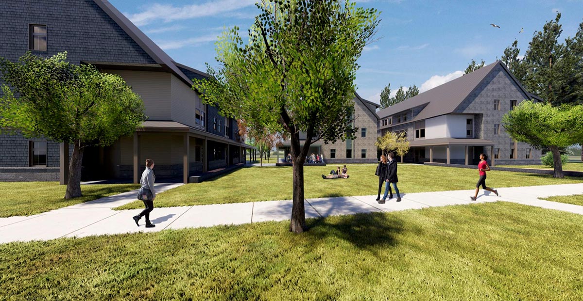 Bowdoin College Campus Dorms
