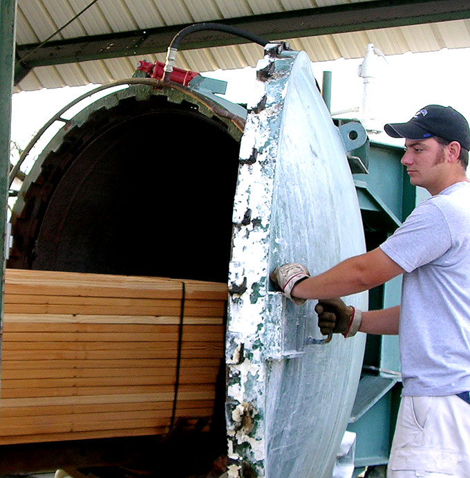 TimberSIL Nontoxic Pressure-Treated Wood | BuildingGreen