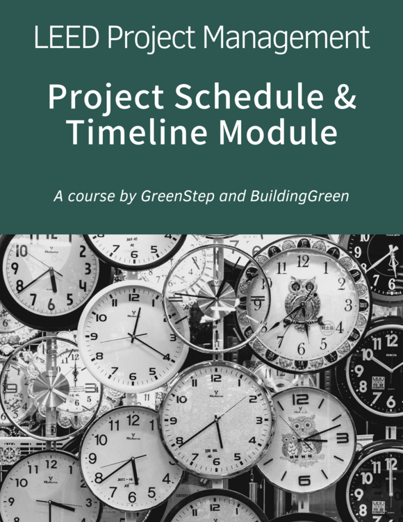 LEED Project Management - Project Schedule & Timeline Module ...